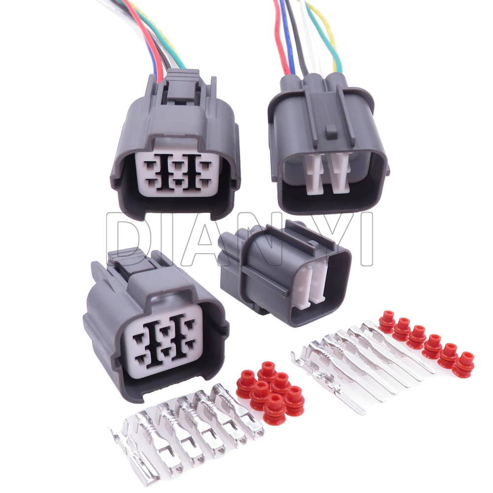 1-Set-6-Way-Automotive-Wire-Cable-Connector-6181-0074-6189-0133-6918 ...