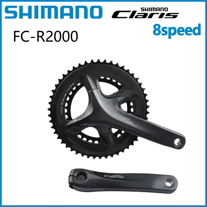 SHIMANO-CLARIS-FC-R2000-170MM-175MM-50-34T-2x8s-Road-Bike-Crankset ...