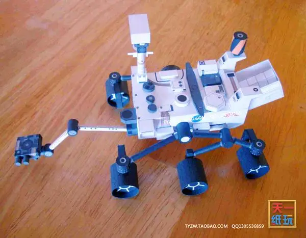 Mars Rover Cut Out Papercraft