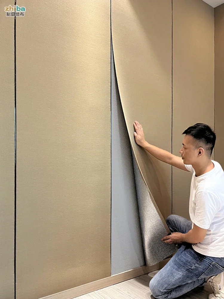 2.8m wall cloth self-adhesive thickening living room bedroom moisture ...