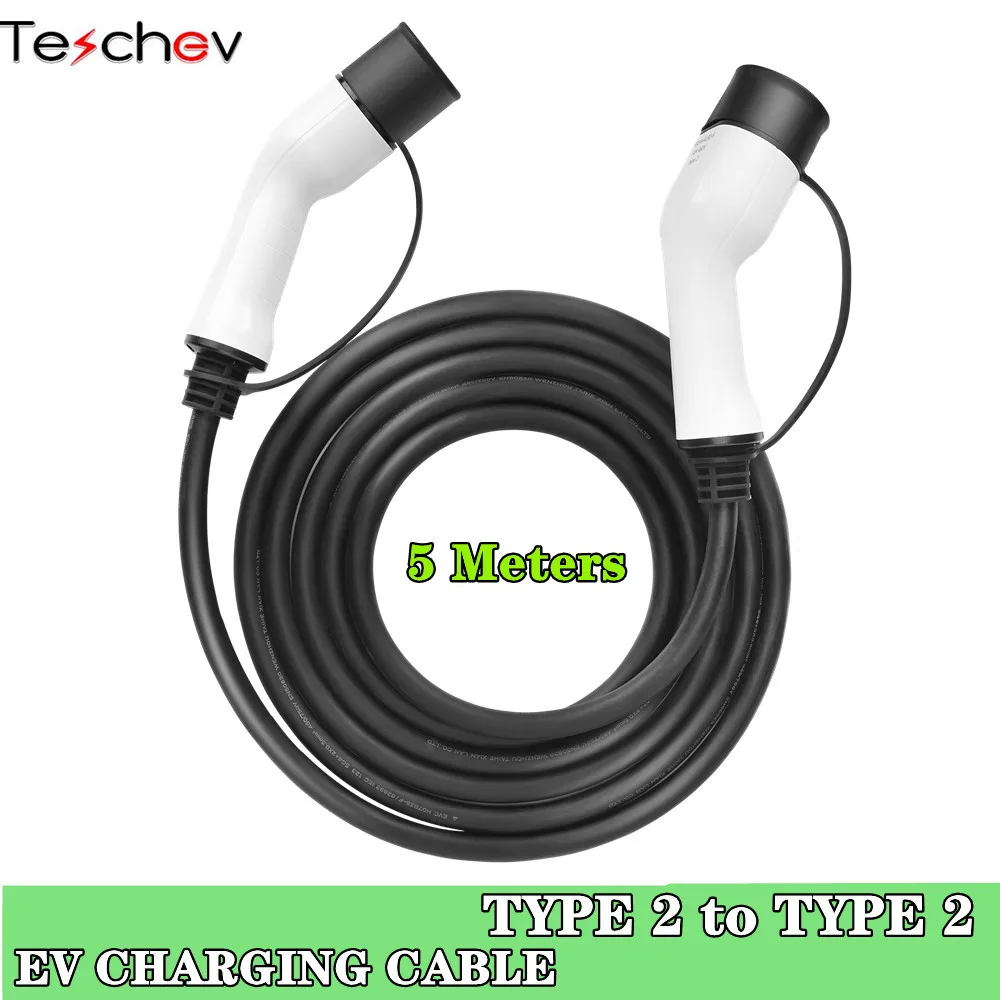 New Ev Charging Cable Electric Car Charger 32a Three-phase 22kw Iec ...