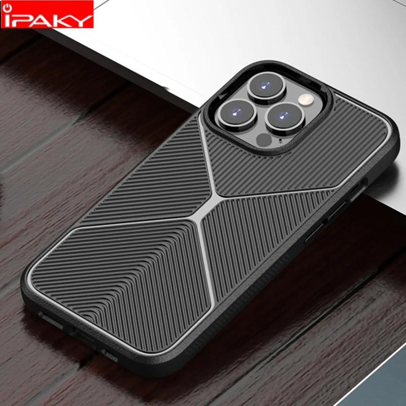 IPAKY for iPhone 14 Case 14 Pro 14 Plus Case Card Pin Storage Non-Slip ...