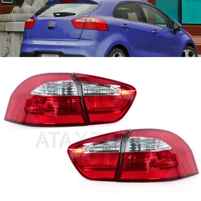 Tail-light-For-KIA-Rio-2012-2013-2014-hatchback-5-door-Taillight-Rear ...