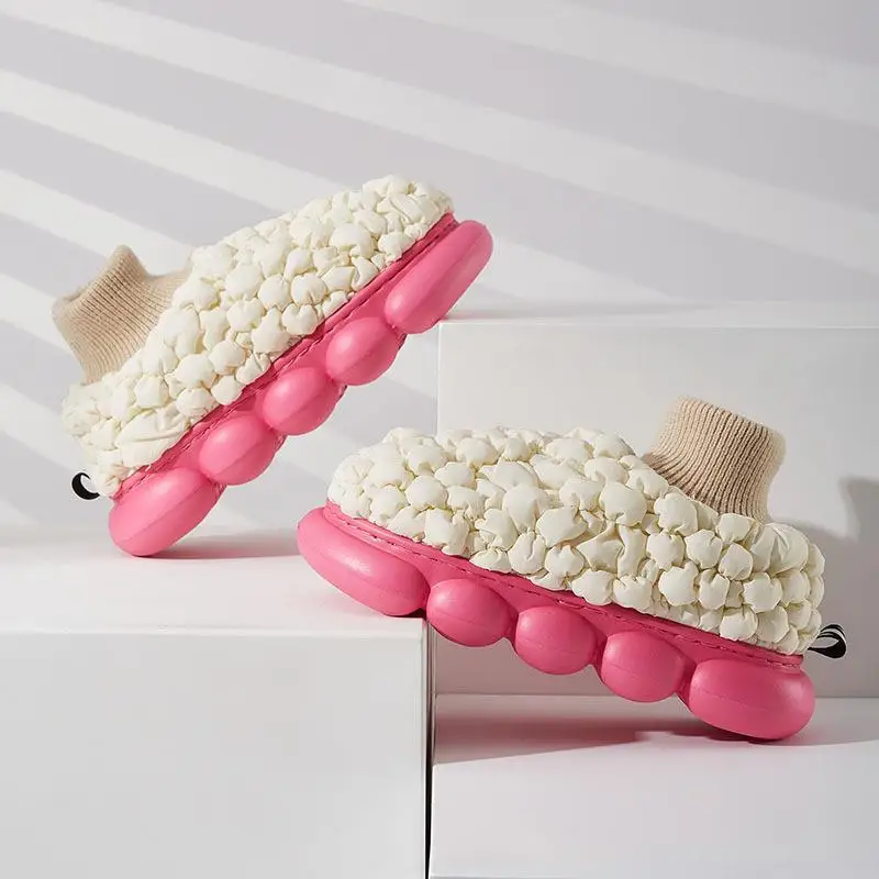 Women-s-Slippers-winter-Fashion-Couple-Home-Cotton-Shoes-Platform-lithe ...