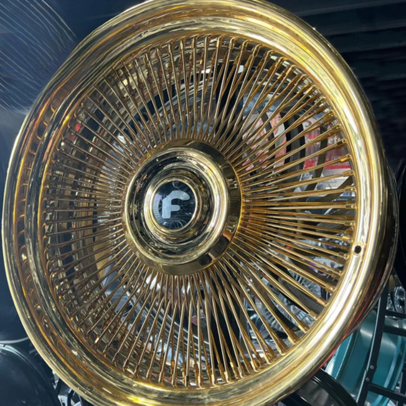 yyhcCustom-FORGIATO-WHEELS-Custom-26-inch-front-and-rear-wire-wheels-of ...