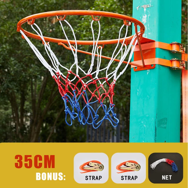 35cm No Punching Basketball Rim Kids Aldult Indoor And Outdoor Standard ...