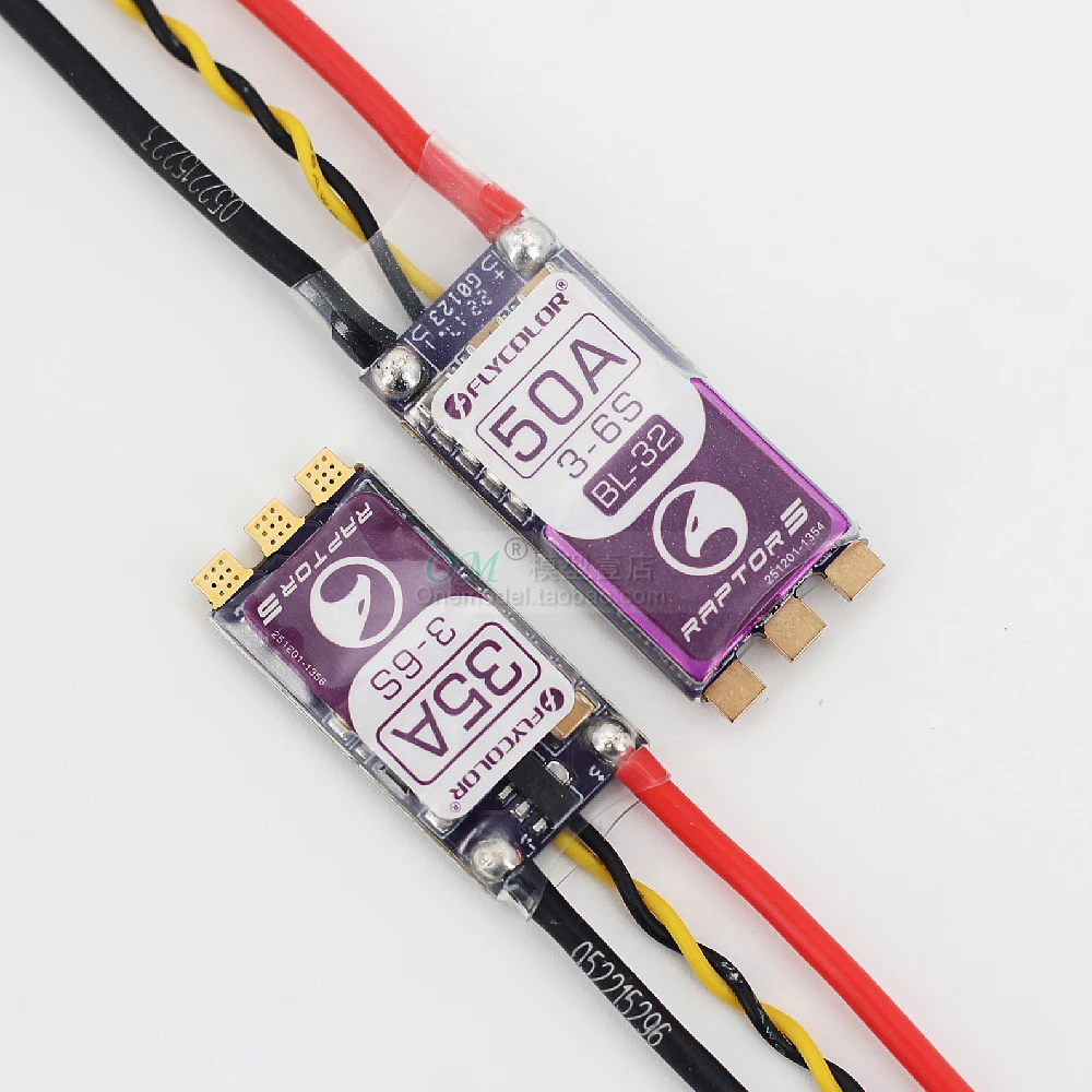 1-4PCS-FLYCOLOR-Raptor5-32Bit-G701-PWM-128K-Brushless-ESC-Single-35A ...