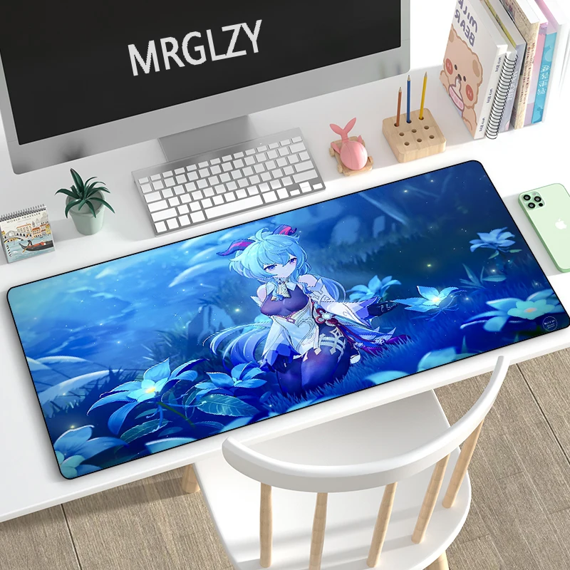 MRGLZY-XXL-Genshin-Impact-Ganyu-Mouse-Pad-Gamer-Anime-Sexy-Girl-Large ...