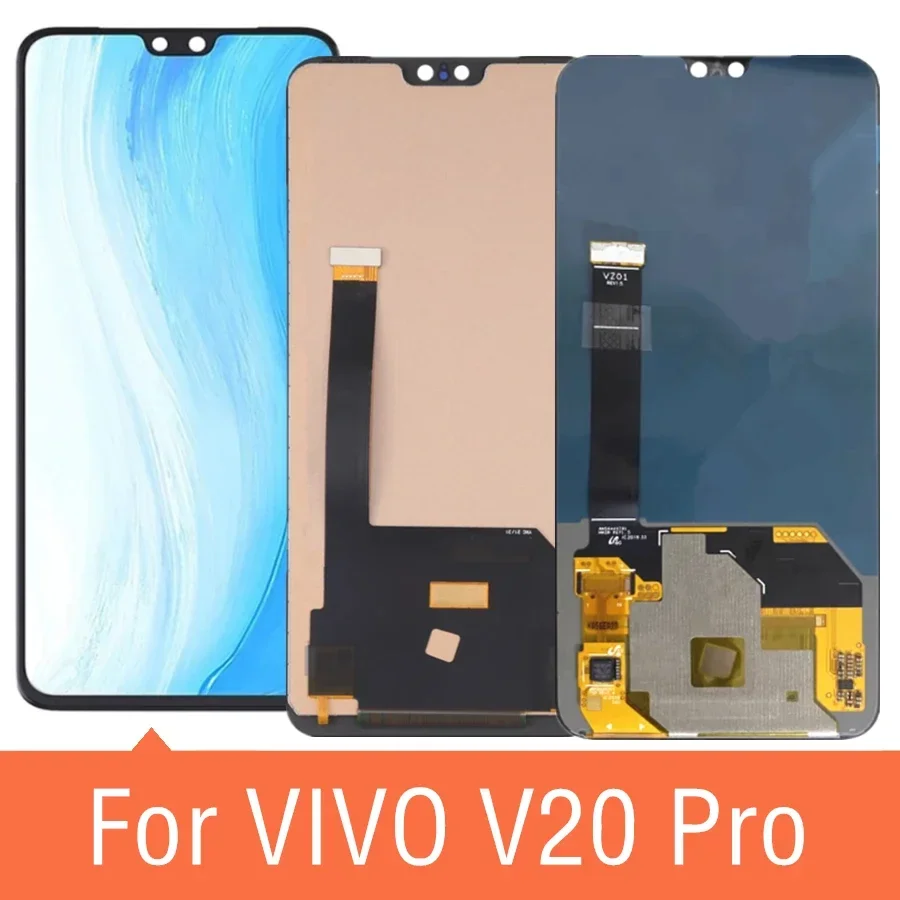 TFT & amoled Screen 6.44 inch For Vivo V20 Pro V20Pro LCD Display Touch ...