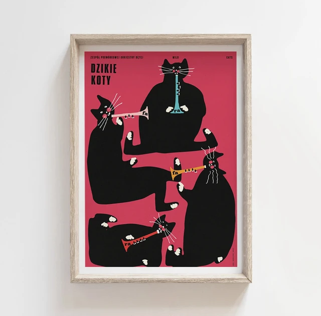 Vintage Colorful Animal Poster - Touch of Decor