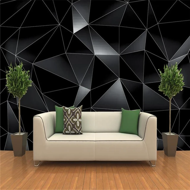 Black Abstract Wallpaper 3d