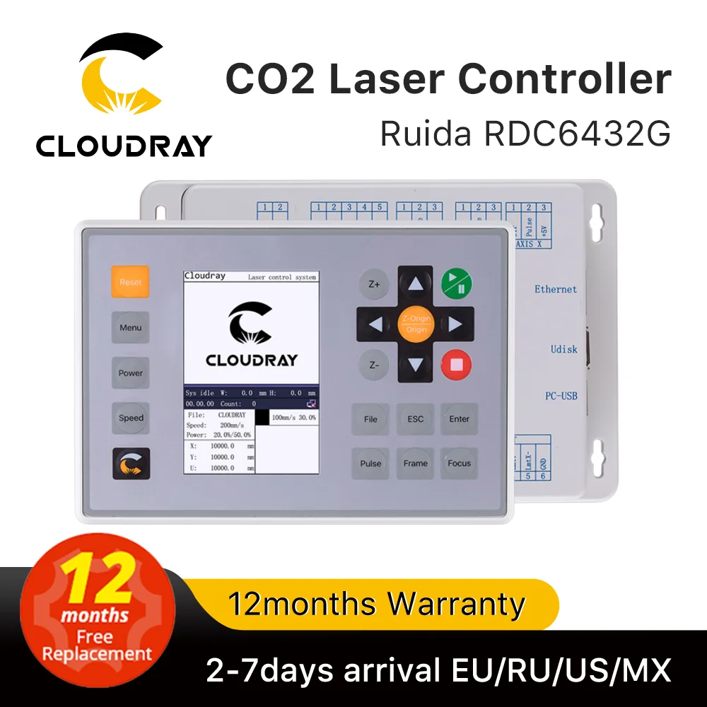 Clouday Ruida RDC6432 CO2 Laser Controller