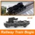 HO Scale 1:87 Undercarriage Bogie Model Railway Layout Accessories Electric Train Parts Chassis ...
