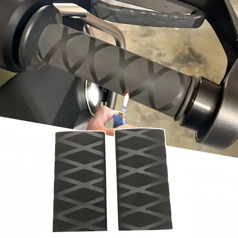 Tampa-universal-do-aperto-do-calor-da-motocicleta-luva-de-borracha ...