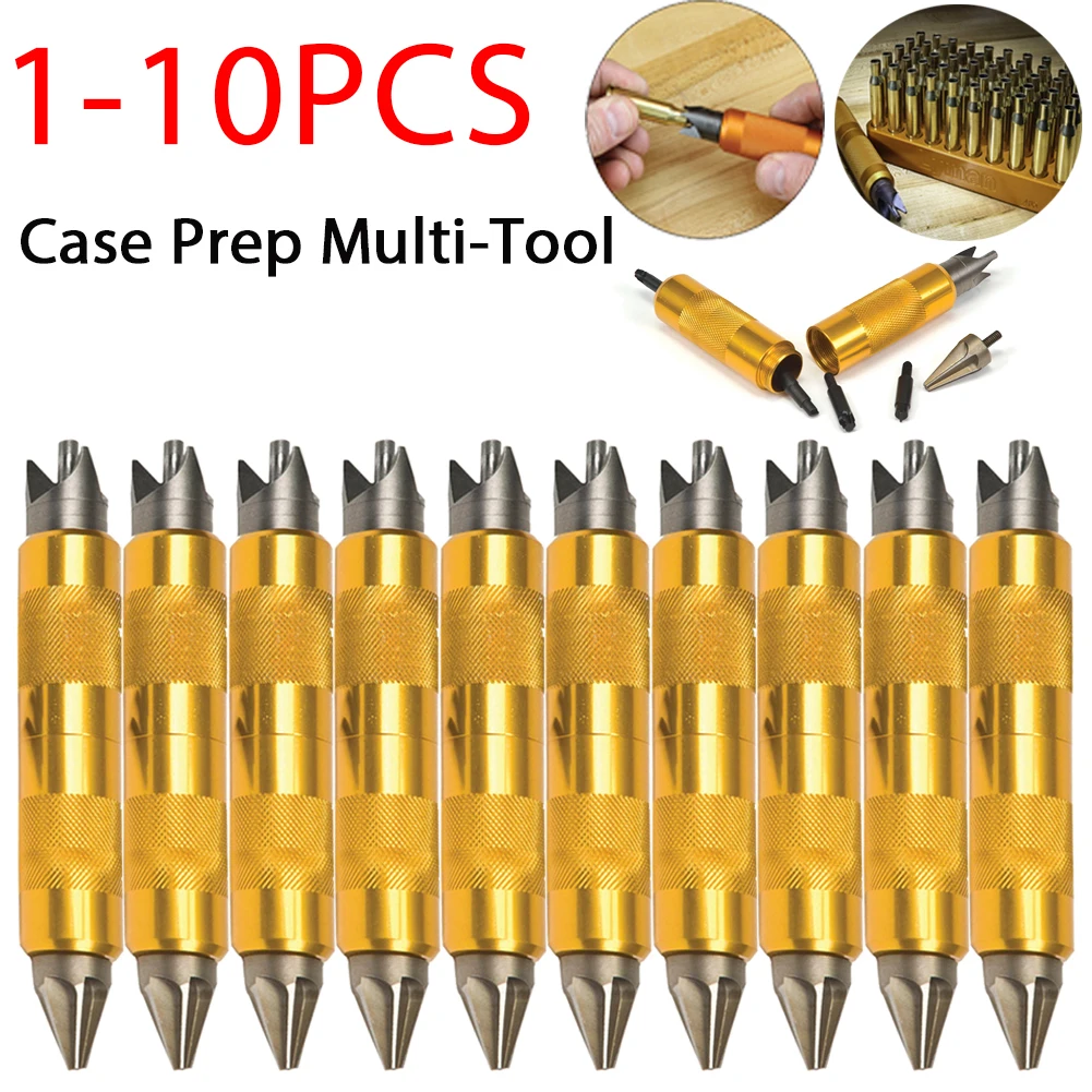1-10PCS-Case-Prep-Multi-Tool-Case-Multifunctional-Primer-Pocket-Cleaners-Reamers-Aluminum-Alloy ...