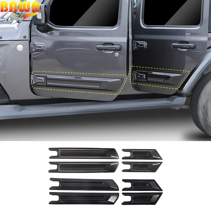BAWA-Protection-Door-Anti-Scratch-Guard-Plate-Cover-For-Jeep-Gladiator ...
