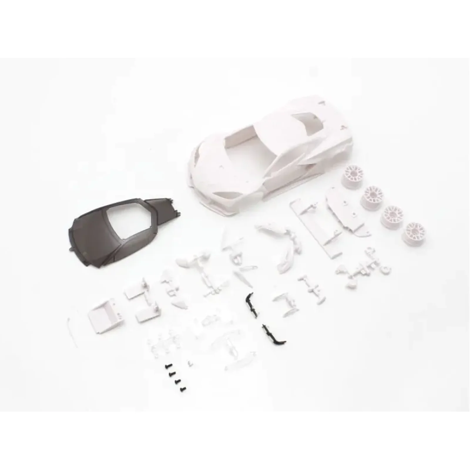 Kyosho Mini-z MR-04 RWD C8R white uncoated body shell MZN215 ...
