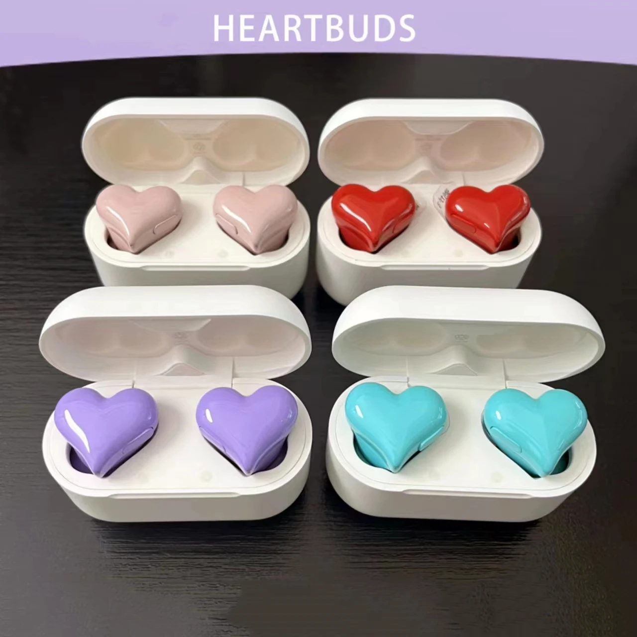 2023-New-Original-Bluetooth-Wireless-Headphones-Heart-Shaped-Earphones ...