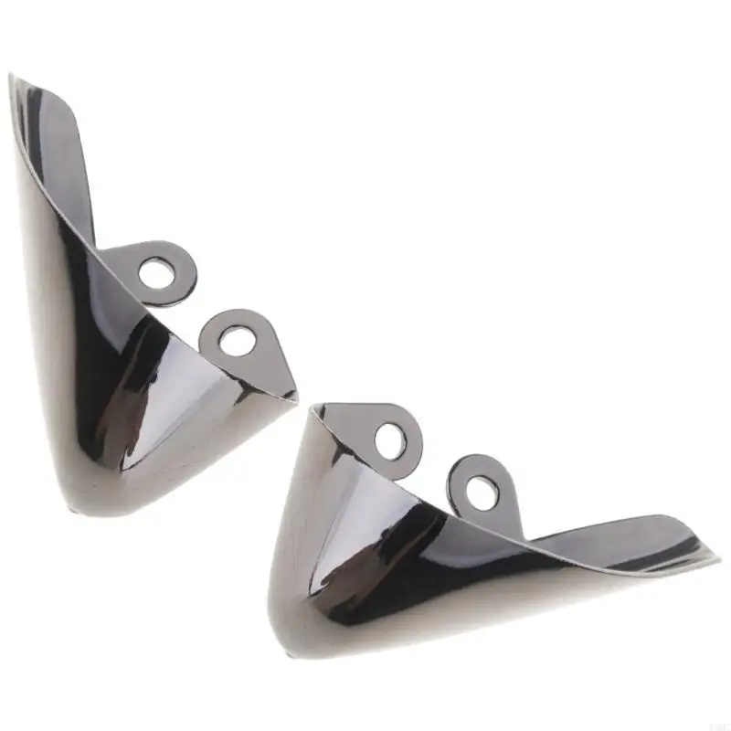 63HC 2Pcs Metal Shoe Tip Protectors Shoes Decorations Charm Repair ...