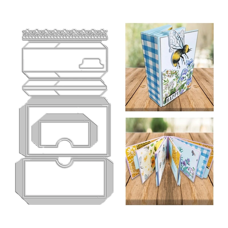 New 2022 The Small Album Die Set Metal Cutting Dies for Scrapbooking ...