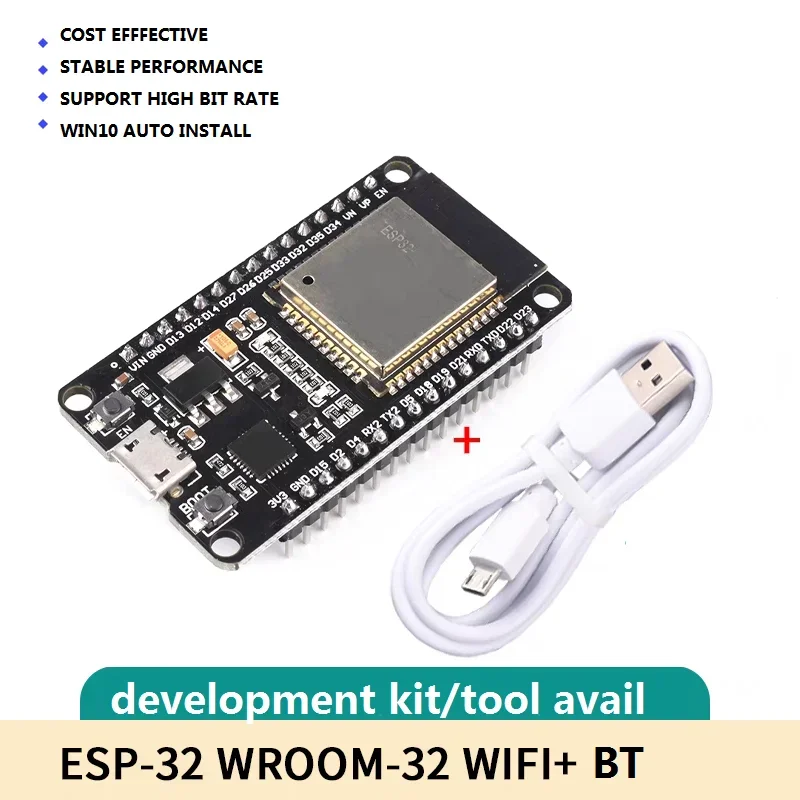 DRSAT-ESP-WROOM-32-ESSP132-ESSP1D-Development-Board-2-4GHz-Dual-Mode ...