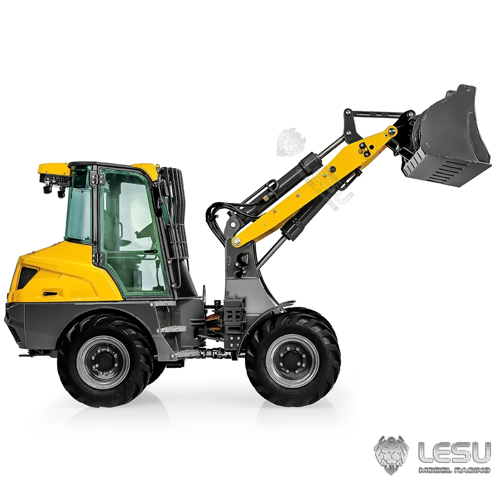 In-Stock-LESU-Aoue-MCL8-1-14-RC-Hydraulic-Metal-Wheeled-Loader-4-4-Kit ...