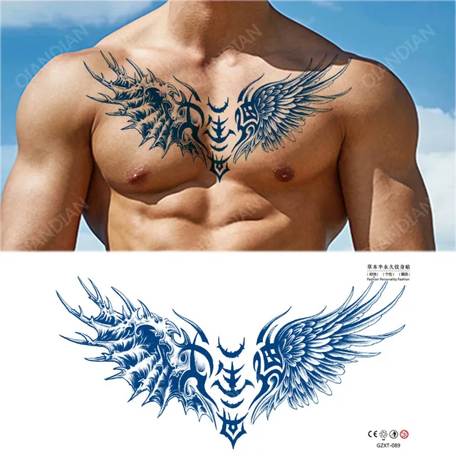 Fake Chest Tattoos Chet Hanks Just Unveiled A Huge New Chest Tattoo Of