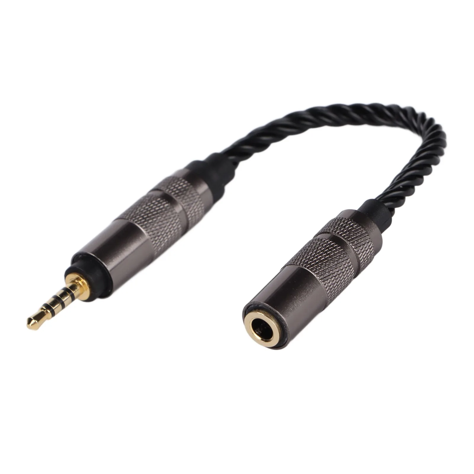 2-5mm-Male-to-3-5mm-Female-Stereo-Audio-Jack-Gold-Plated-Plug-Headphone ...