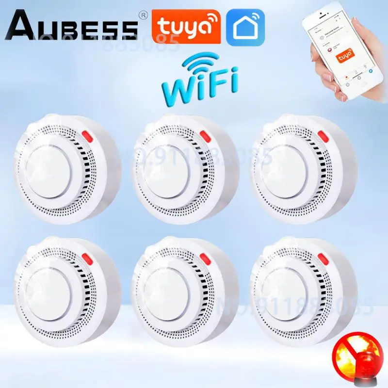 WiFi-Smoke-Alarm-Tuya-And-Smart-Life-APP-Remote-Control-Smoke-Detector ...