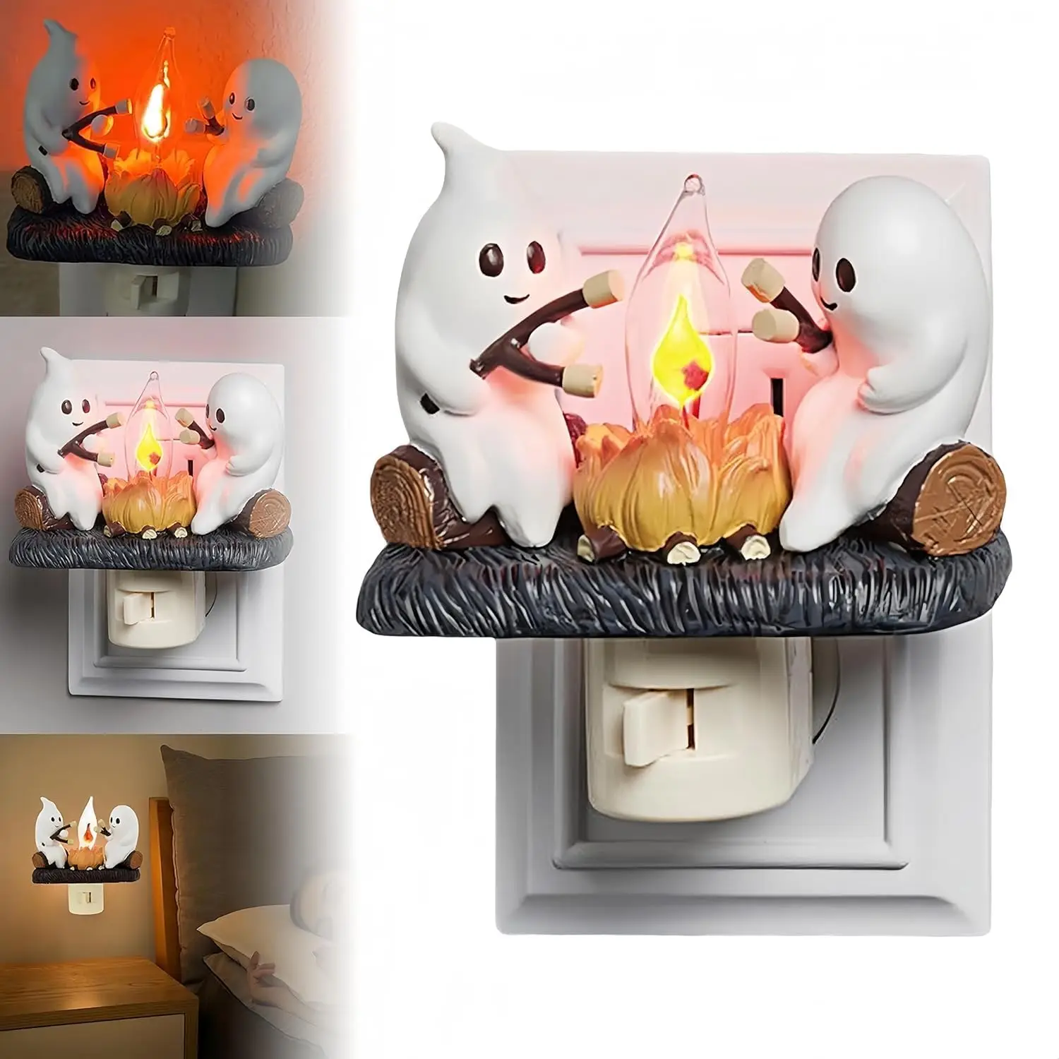 New-Fashionable-Ghost-Campfire-Nightlight-Ghost-Campfire-Flickering ...