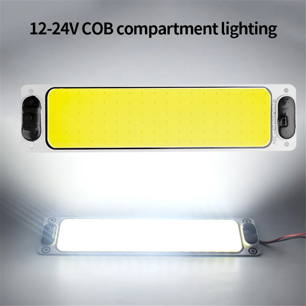 Car Interior Light 96SMD 12V 24V COB Car Dome Light Readling Light LED ...