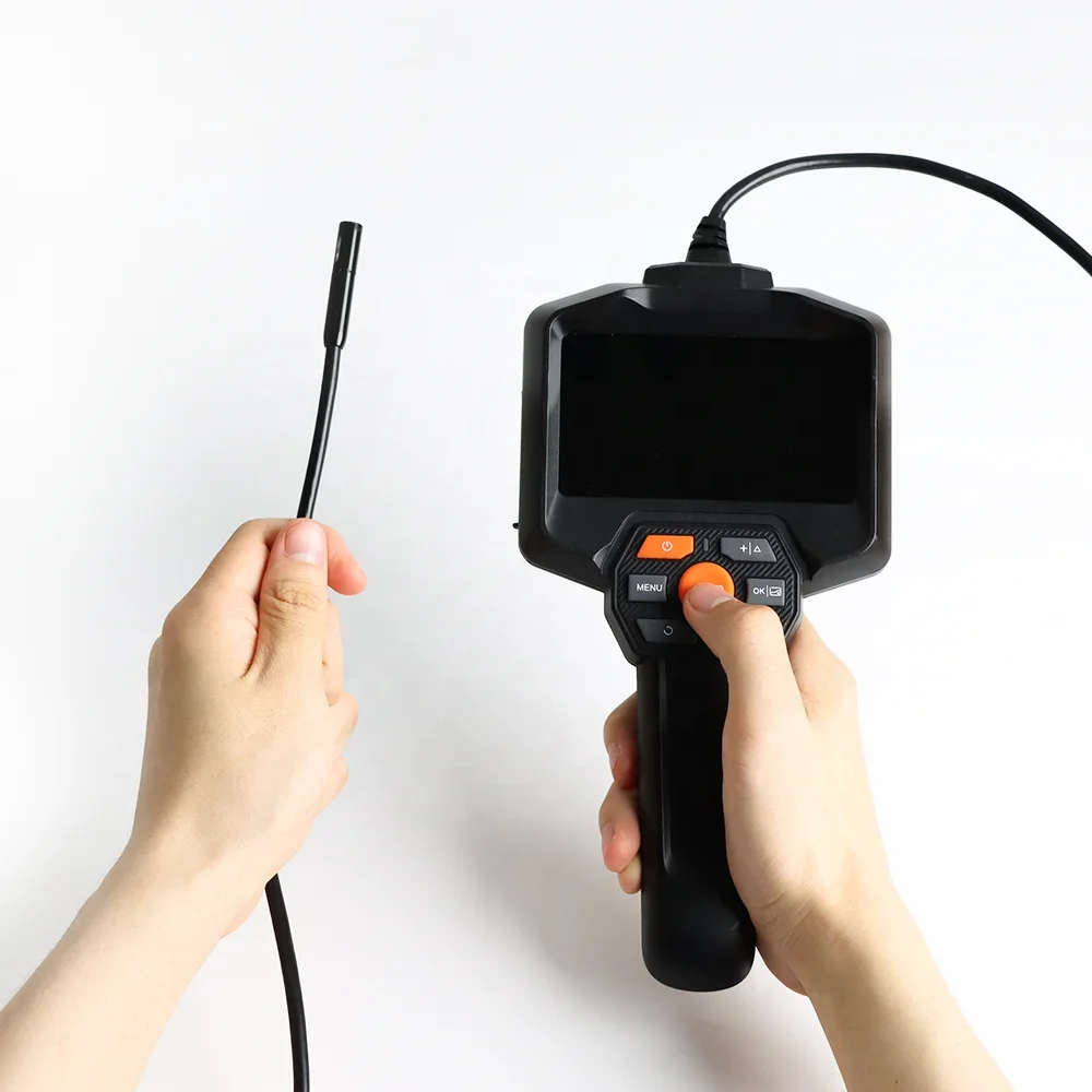 Portable Mini 4.3 Inch Screen Borescope Waterproof Camera 4k 1080P ...