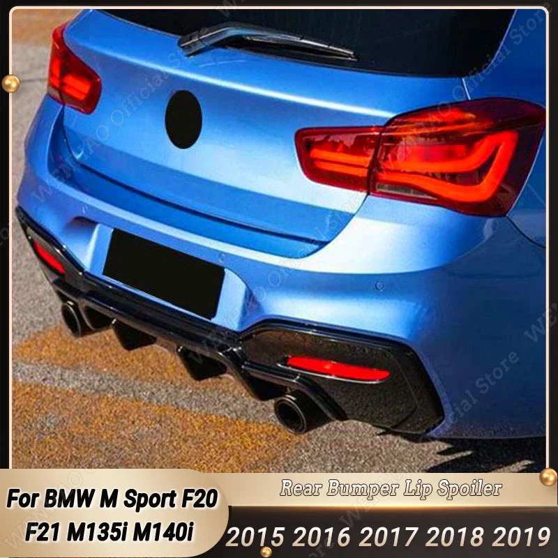 Car-Rear-Bumper-Lip-Spoiler-Diffuser-For-BMW-1-Series-M-Sport-F20-F21 ...
