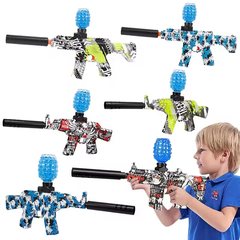 splatter-ball-Water-gel-Beads-toy-Guns-Electric-Gun-Toys-Kids-Firing ...