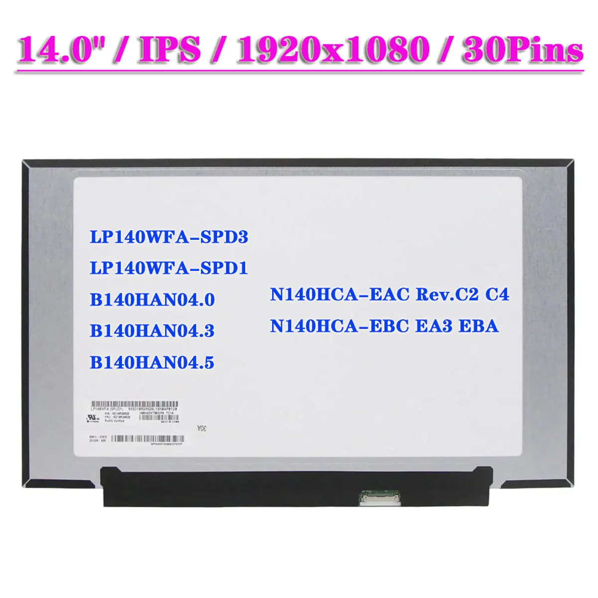 14-0-N140HCA-EAC-rev-c2-c4-N140HCA-EBC-eba-LP140WFA-SPD3-LP140WFA-SPD1 ...