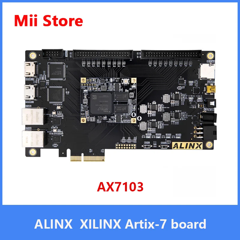 Alinx Ax7103: Xilinx Artix-7 Xc7a100t Fpga Development Board A7 Soms ...