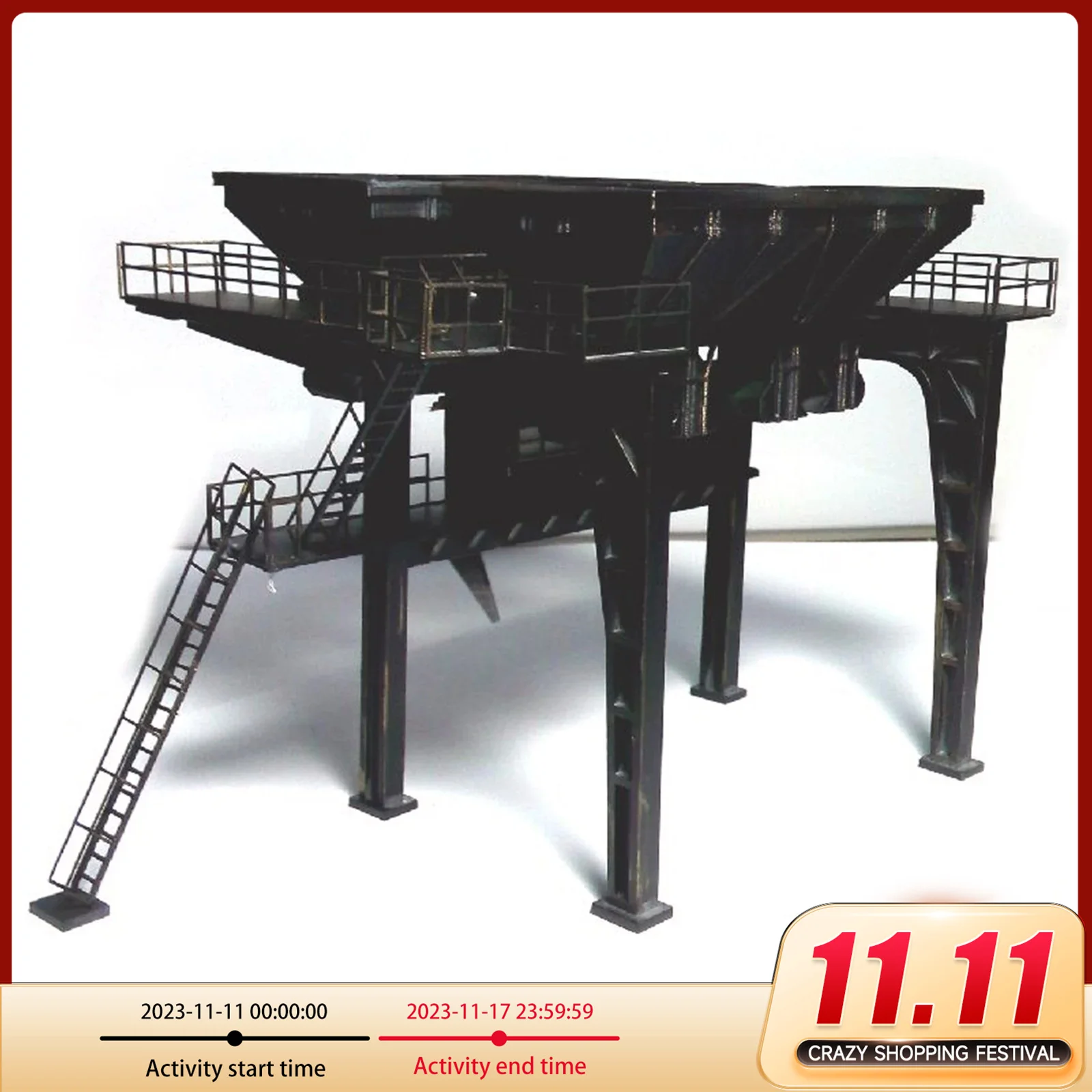 1-87-HO-Scale-Large-Stoker-Funnel-Sand-Table-Train-Architectural-Scene ...