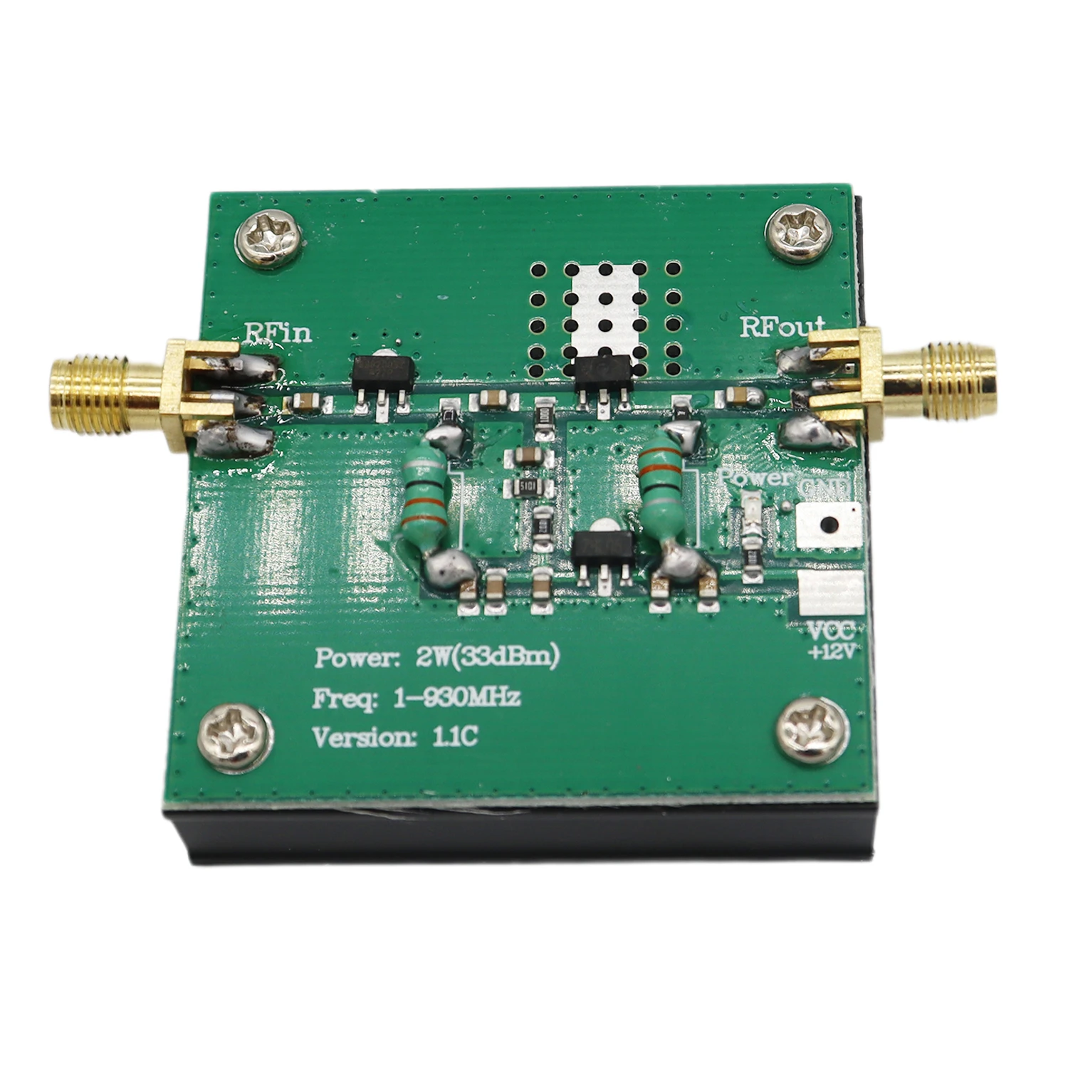 M-dulo-Amplificador-de-Pot-ncia-RF-Wideband-1-930MHz-2-0W-DC-12V ...
