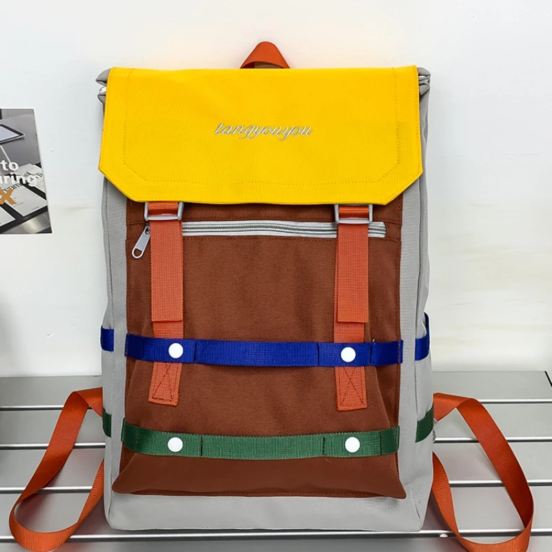 Hot-Selling-Backpacks-in-2024-Fashion-Splicing-Free-Shipping-New-Models ...