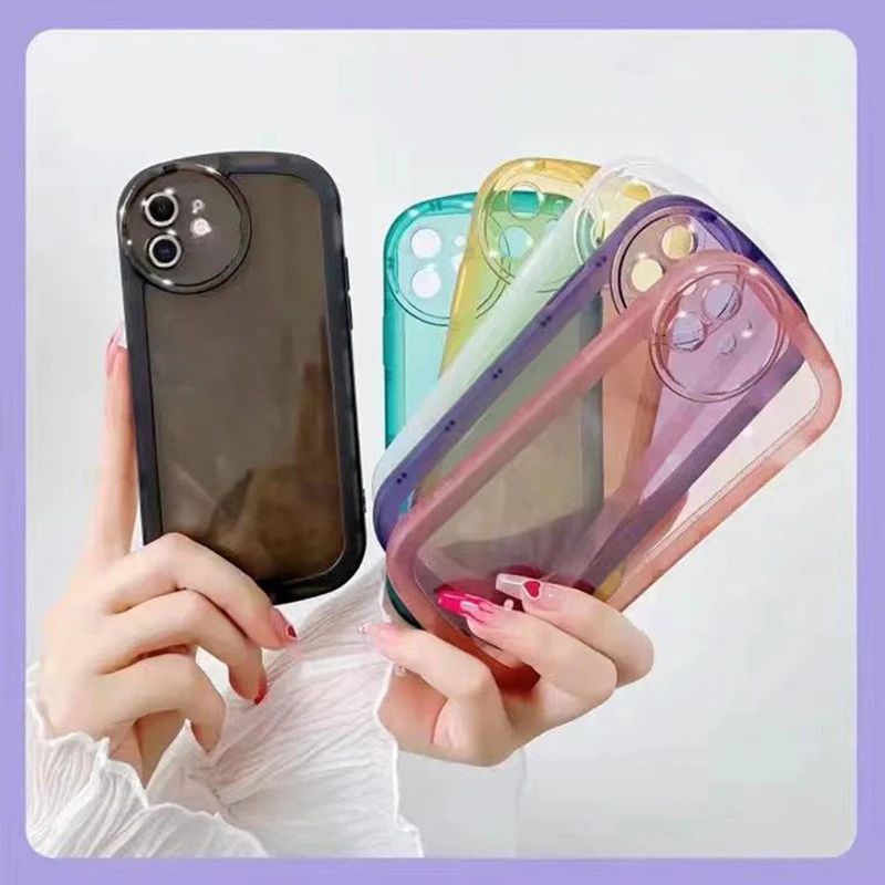 Shockproof Silicone Bumper Phone Case For Vivo Y19 Y20 Y20S Y16 Y21 Y31 Y22 Y35 Y33S Y53S V25 ...