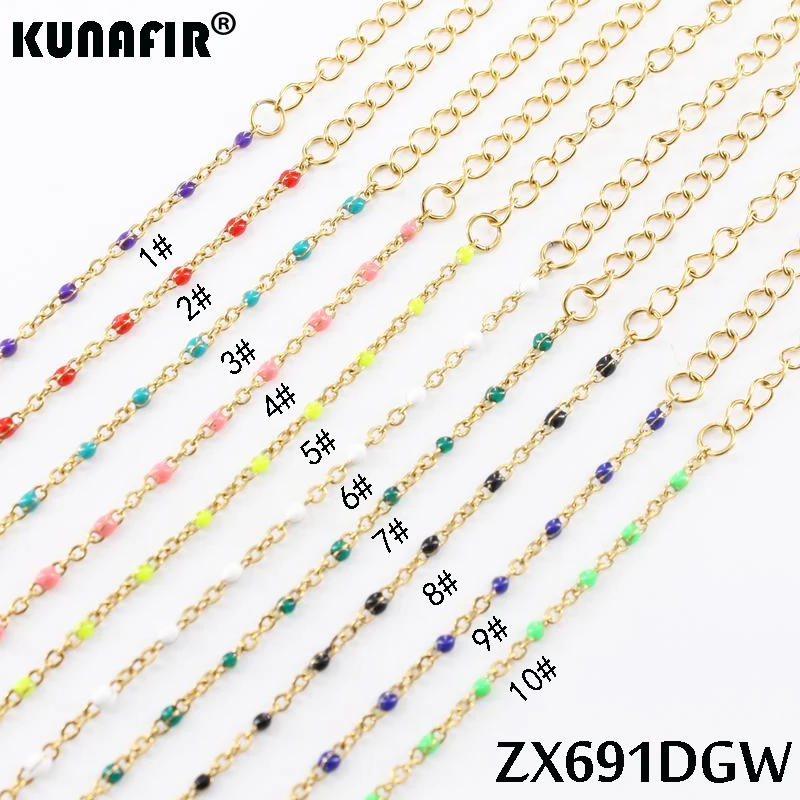 Add-short-chain-10pcs-20pcs-golden-color-1-5mm-cross-chain-with-colors ...