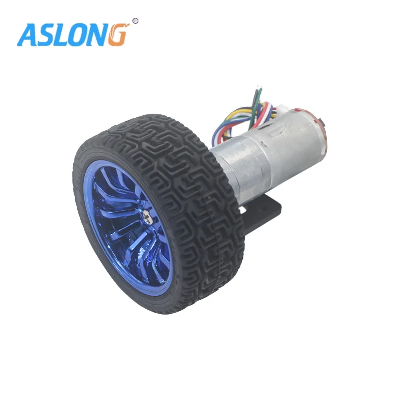 30 JGA25-370-Wheel-Kit Arduino Geared Motors 6/12/24V DC Gear Motor ...