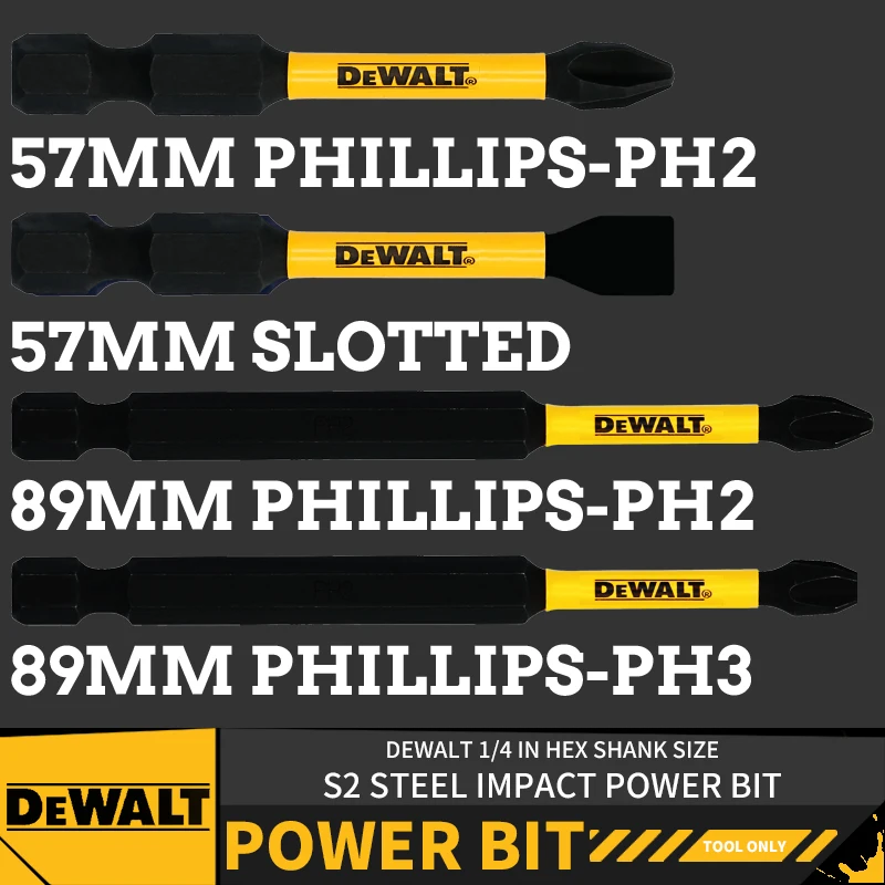 DEWALT-Impact-Power-Bit-DWA2SL8IRB-DWA2PH2IRB-DWA3PH2IRB-DWA3PH3IRB ...