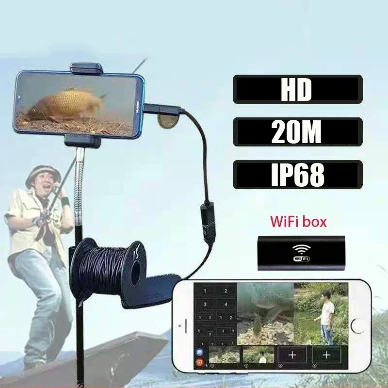 20M-underwater-camera-WiFi-visual-fishing-device-waterproof-mobile ...