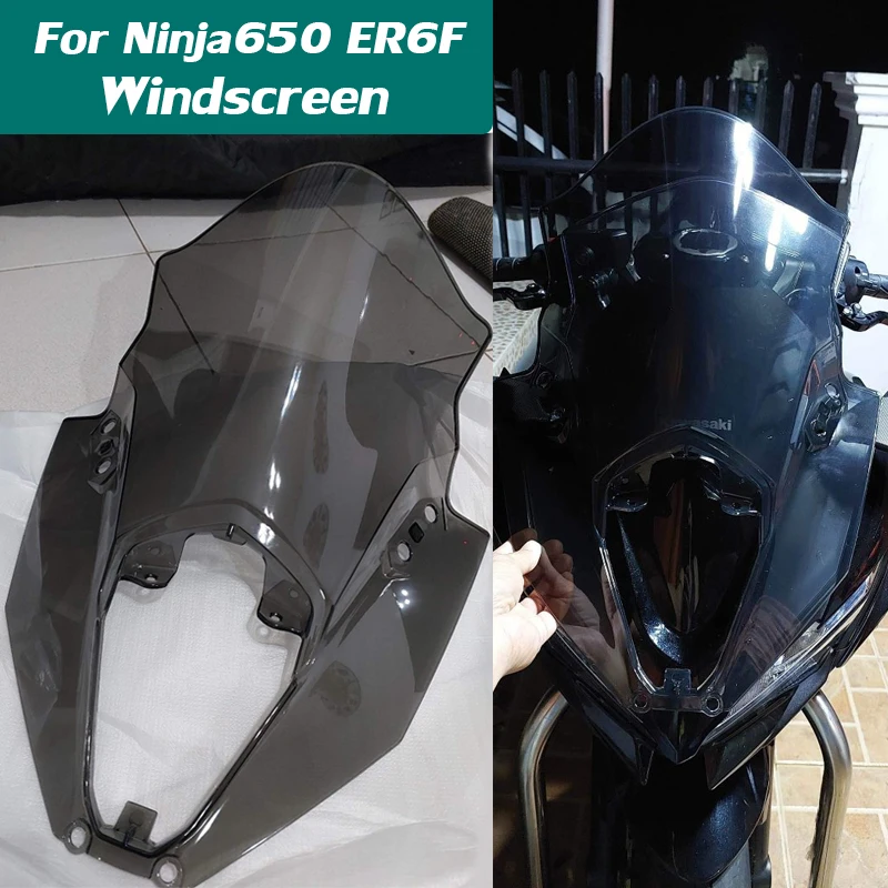 Motorcycle-Accessories-Windshield-For-Kawasaki-Ninja-650-ER6F ...