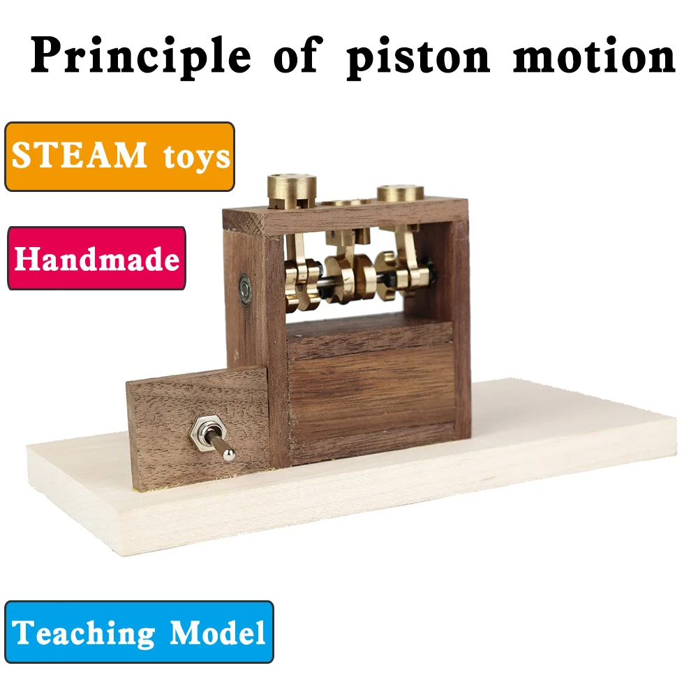 DIY-Motor-Piston-Motion-Model-Brinquedos-STEAM-Cilindro-Princ-pios-Mec ...