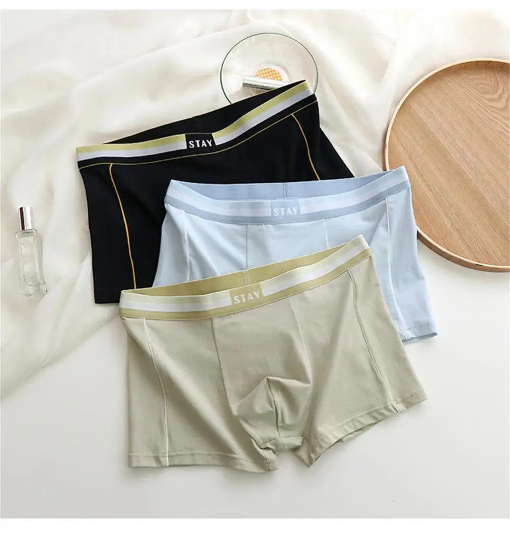 Calzoncillos Bóxer transpirables para hombre, ropa interior elástica ...