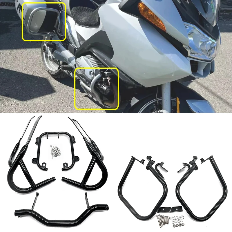 R1200RT Motorcycle Highway Engine Guard Bumper Stunt Cage Crash Bars R ...