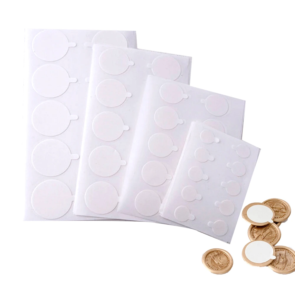 Double Sided Stickers Self Adhesive Double Sided Wax Seal Backing ...