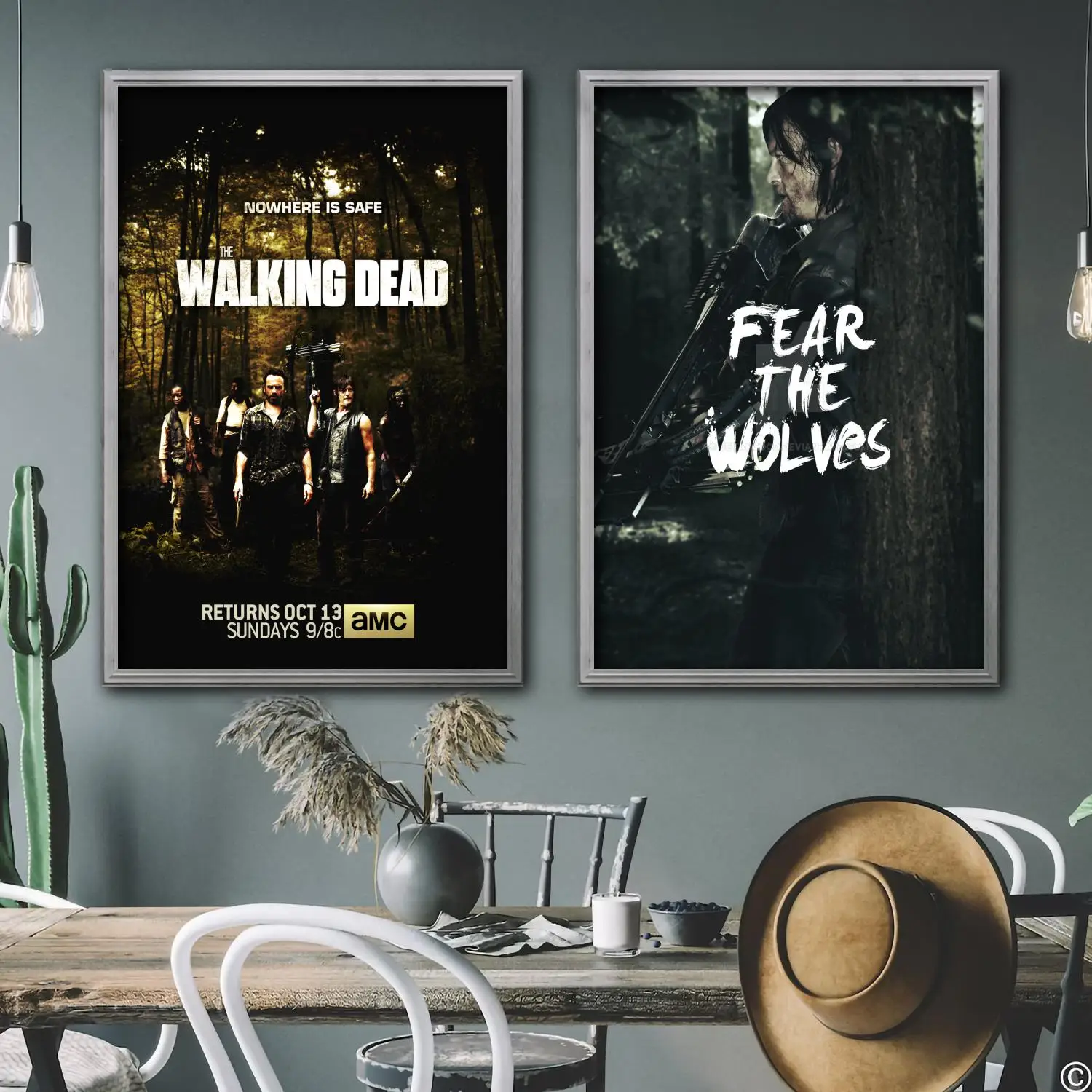 Walking Dead Framed Poster
